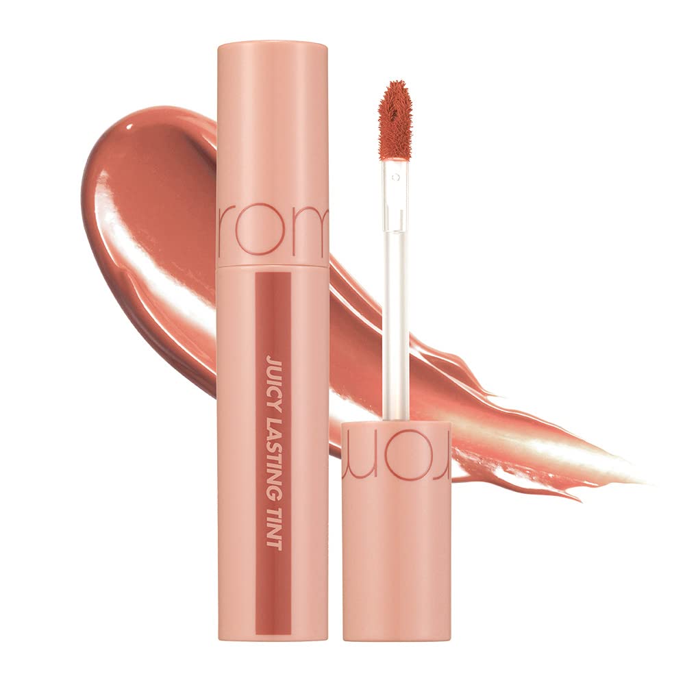 rom&nd Juicy Lasting Tint 22 POMELO SKIN, Vivid color, & Glossy Finish, Long-lasting, MLBB, moisturizing, Highly-Pigmented, Clear Natural Makeup, Lip for Daily Use, K-beauty, 5.5g / 0.2 oz