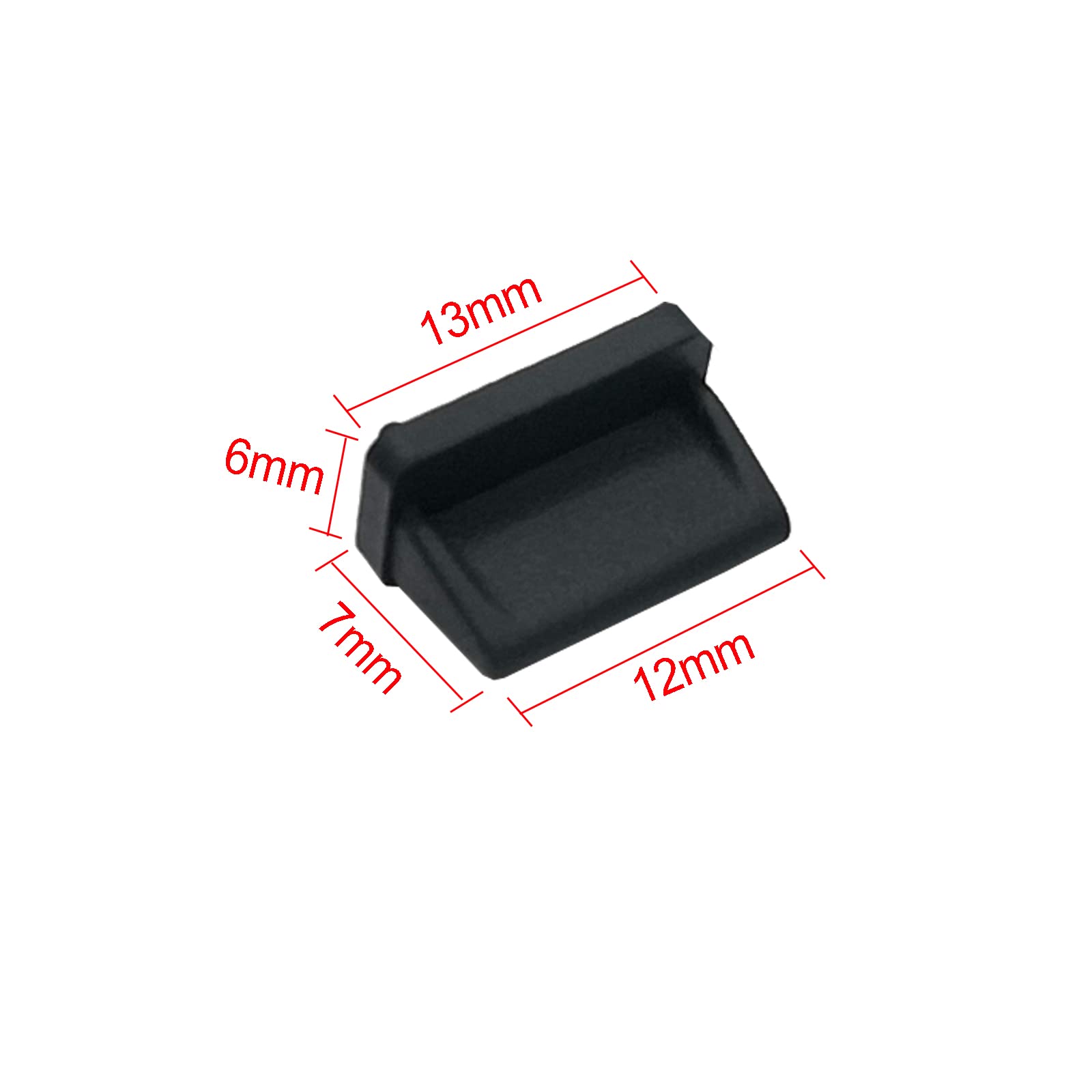 20 PCS USB Anti Dust Cover Plugs, USB Dust Stopper, Silicone Soft USB Cap Port Protector, Anti Dust Cover Protector Plugs Cap for USB A Female Port
