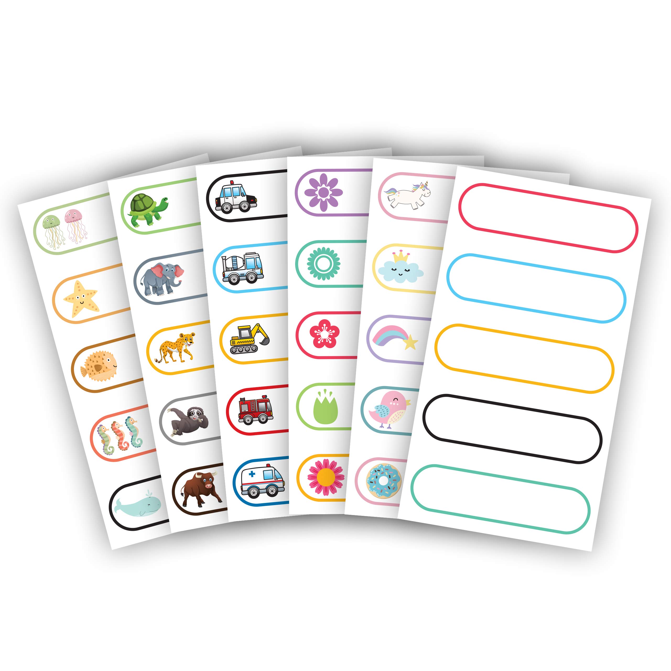 Baby Bottle Labels - Write On Self Laminating - Microwave and Diswasher Safe - Great for Daycares! Made in USA by Kenco (1 Pack)