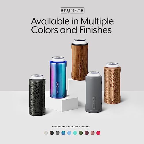 BrüMate Hopsulator Juggernaut Can Cooler Insulated for 24oz / 25oz Cans | Can Coozie Insulated Stainless Steel Drink Holder for Beer, Tea, and Energy Drinks (Aqua)