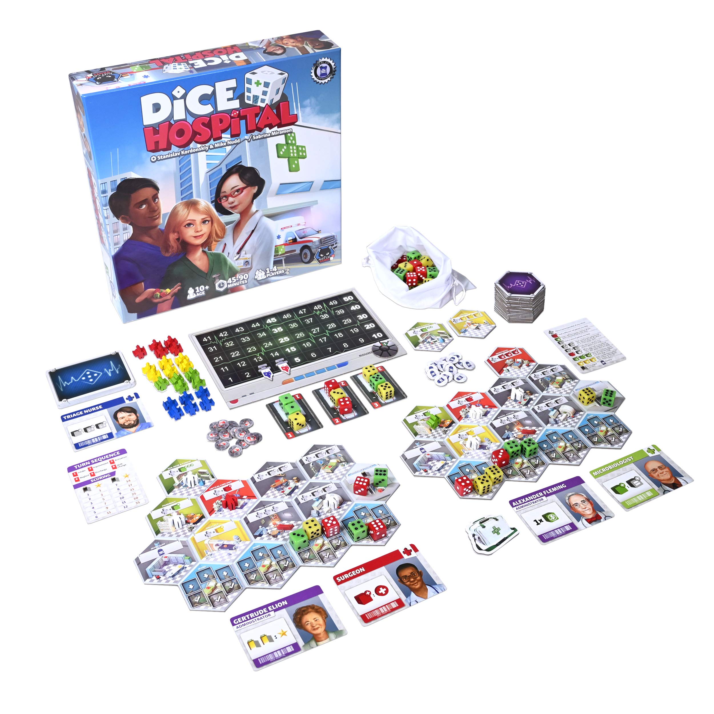 Alley Cat Games Dice Hospital, Mixed Colours