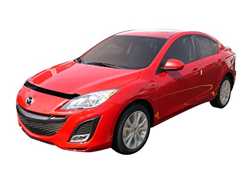Auto Ventshade [AVS] Aeroskin Hood Protector | 2010 - 2013 Mazda 3, Low Profile/Flush - Smoke | 320012