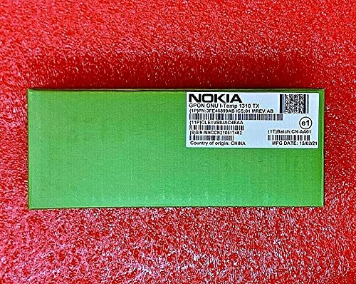 Generic_, 3FE46899AB GPON ONUONT ITemp 1310 TX Fiberoptic SPF Module for Router Switch Gateway (Not SFP Module for OLT), silver
