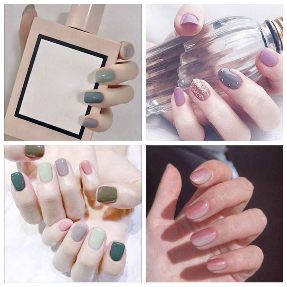 14 Sheets Nail Wraps Full Nail Art Polish Stickers,Self-Adhesive Nail Art Decals Strips Manicure Kits Nail Art Designs