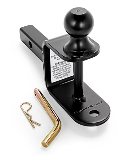 ATV/UTV Mount with Hitch Ball and Winch Strap Loop (1 7/8" Ball, 1 1/4" Shank) (66026)