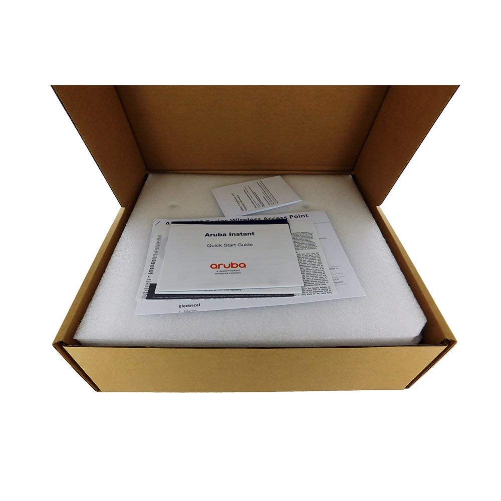 Aruba IAP-335-US Instant Access Point JW825A (802.11ac Wave 2, 2.4GHz/5GHz Dual-Band, Bluetooth Low Energy, POE) (Renewed)
