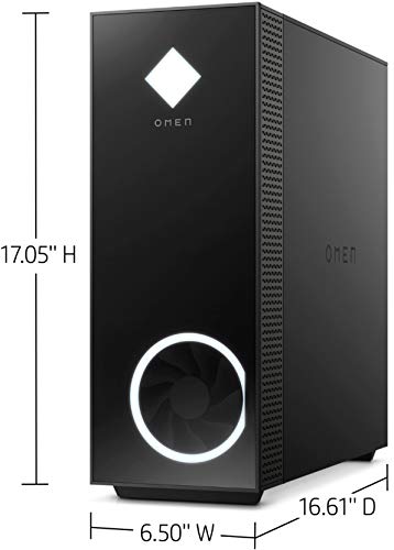 OMEN 30L Gaming Desktop PC (AMD Ryzen 9 5900X Processor RGB Liquid Cooled, NVIDIA RTX 3090 Graphics Card, 800 Watt PSU, Windows 10 Professional, 2TB PCIe SSD + 2TB HDD, 64GB HyperX RGB RAM)