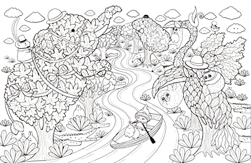 A Million Kawaii Cuties: The Sweetest Things to Color (A Million Creatures to Color)