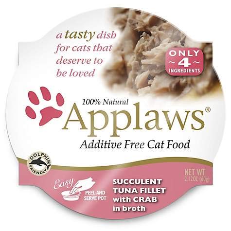 Applaws Cat Food in Broth Pots Variety Bundle Pack - 6 Flavors - 2.12 Ounces Each (12 Total) W/Hotspot Pets Collapsible Bowl