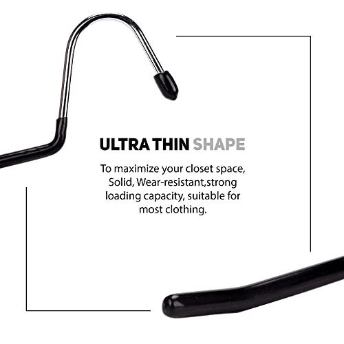 BuyDBest -Stainless Steel Hanger Set of 9, Heavy Duty Hanger, Hanger for Bedspreads, tablecloths, linens, Large Towels, Cloth Hanger, Blanket Hanger