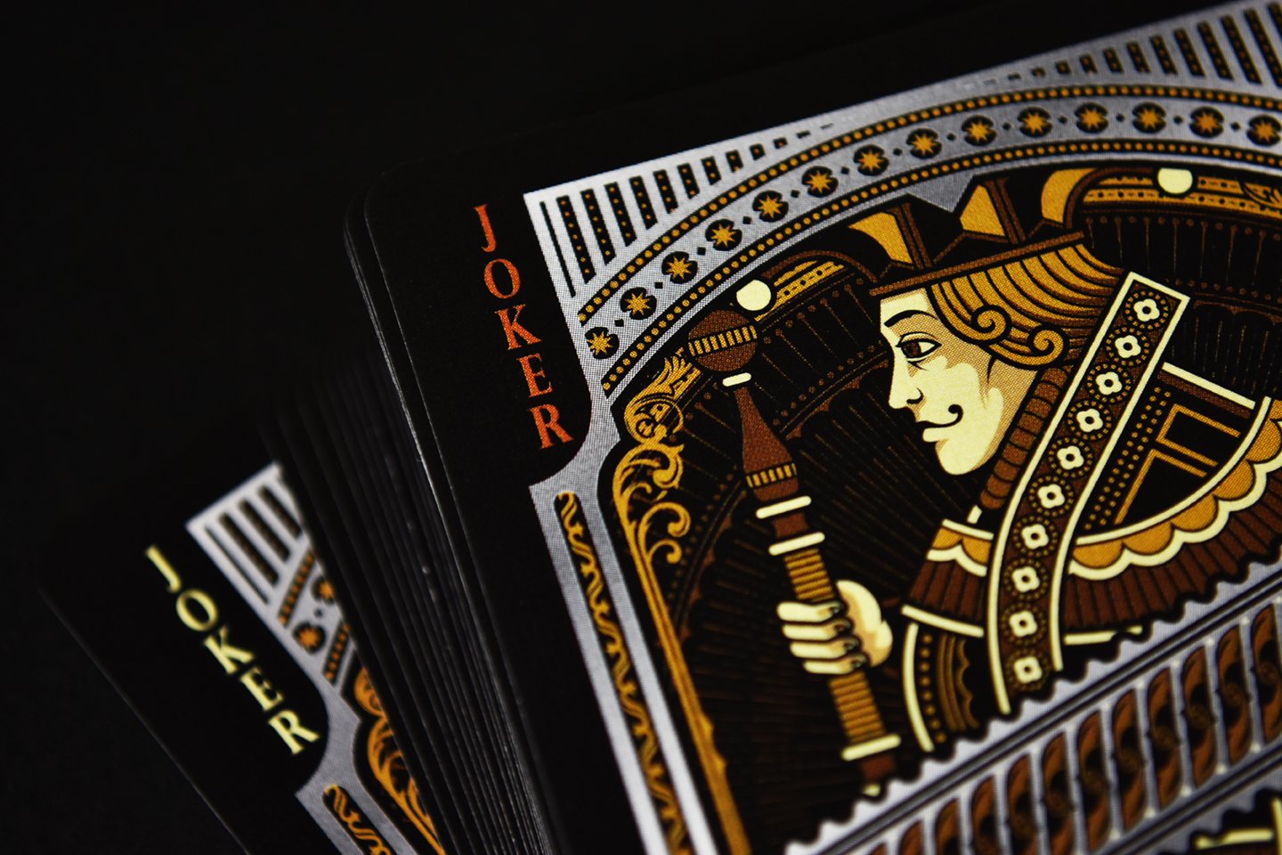 Alloy Copper Playing Cards Poker Deck Custom Design Foiled Back New