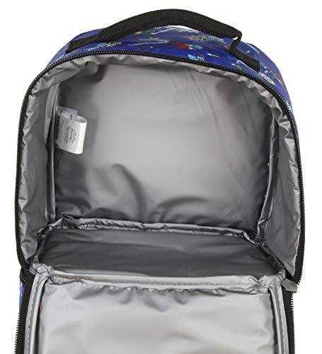 INTIMO Beyblade Burst Spinner Top Anime Characters Dual Compartment Insulated Lunch Box Bag Tote