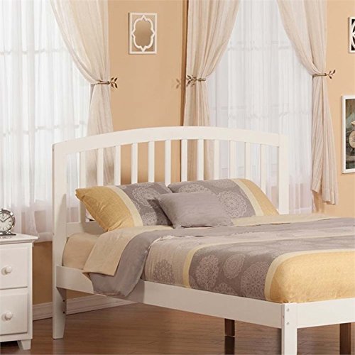 Atlantic Furniture AFI Richmond Queen Spindle Headboard in White