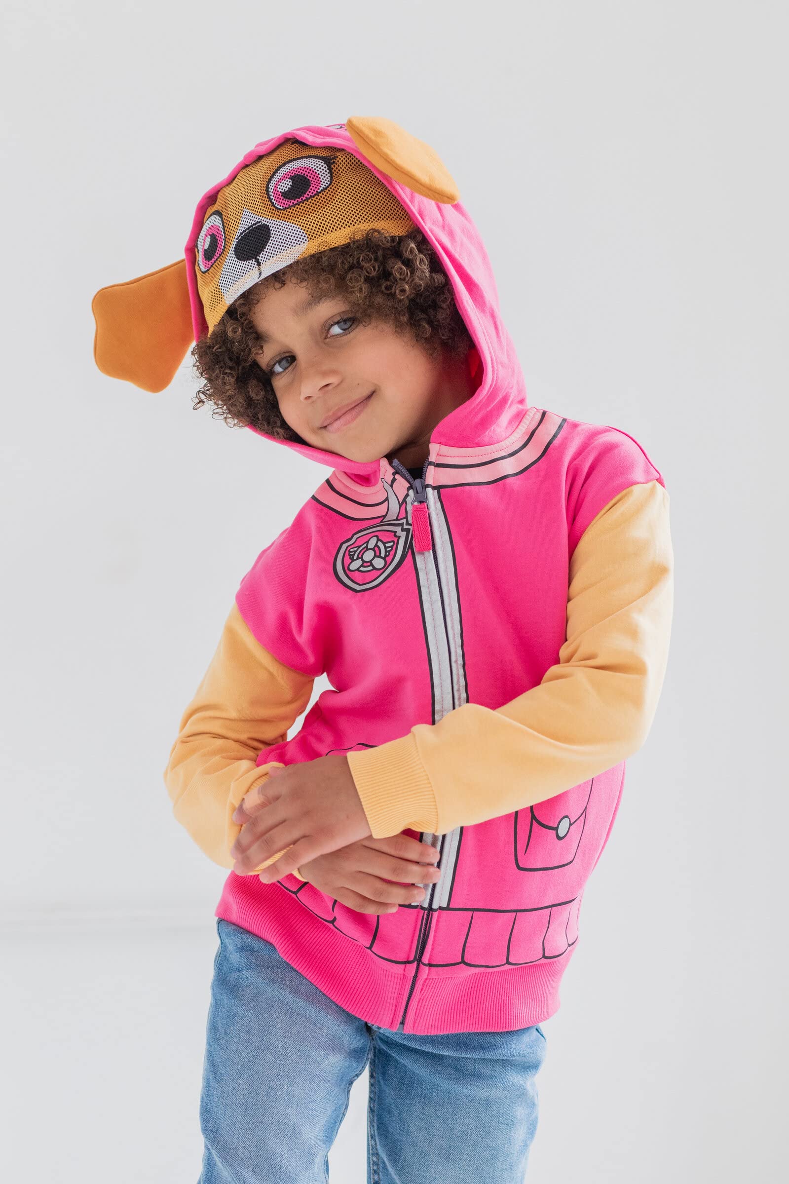 Paw Patrol Skye Toddler Girls Fleece Zip Up Hoodie 4T