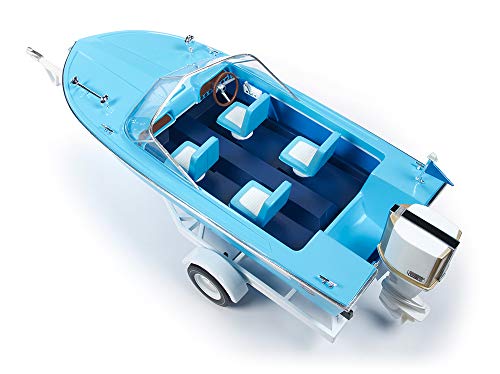 C.P.M. Round2 MPC 883/12 Vintage Hydro-Vee Power Boat Plastic Kit 1:18 Scale 10.5 inches