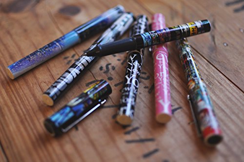 6X Various Unique Designs Ultimate Collectible New York City Ballpoint Pen NYC Gift Pen NY Souvenir Pens - Pack of 6