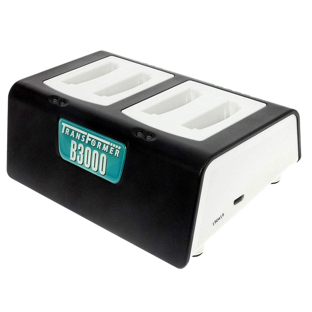 Artisan Power 4-Bay Battery Charger Transformer for Vocera B3000 | USB Type C Power Supply and LED Lights | Compatible with Battery Models 230-01977, 230-01980, 230-02020 and 230-02021