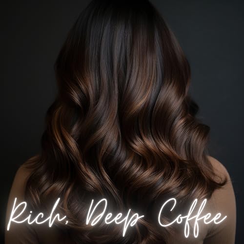 Watercolors Semi Permanent Color Depositing Shampoo. Sulfate & Paraben Free to Maintain & Enhance Hair Color 8 fl oz - BLACK COFFEE