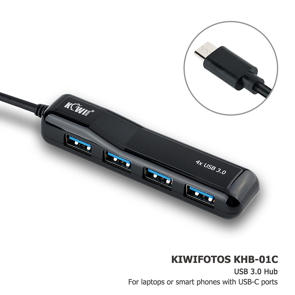 USB C Hub Splitter, 4- Port USB 3.0 Data Hub with High Speed Transfer Up to 5Gbps for iMac, MacBook, Mac Pro/Mini, Surface Pro, XPS, Notebook PC, Laptop USB Flash Drive Mobile Hard Drive