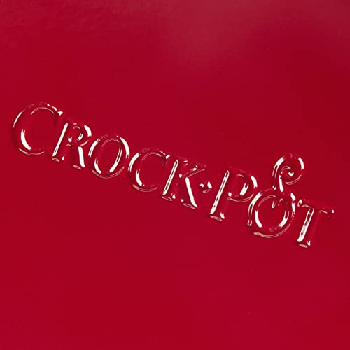 Crock Pot Artisan Cast Iron Skillet, 12 Inch, Scarlet Red