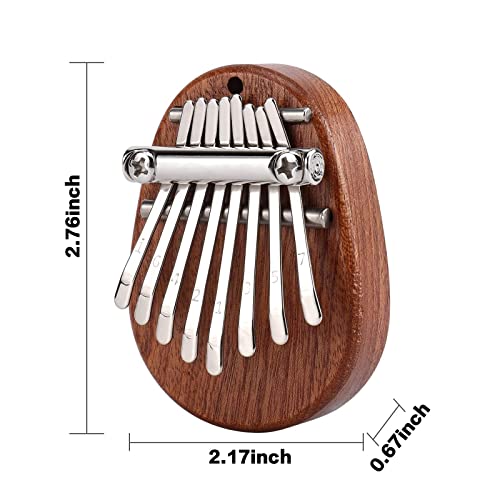 2 Pack Kalimba Thumb Piano 8 Key Mini Thumb Piano Finger Piano Mini Kalimba Thumb Piano for Kids