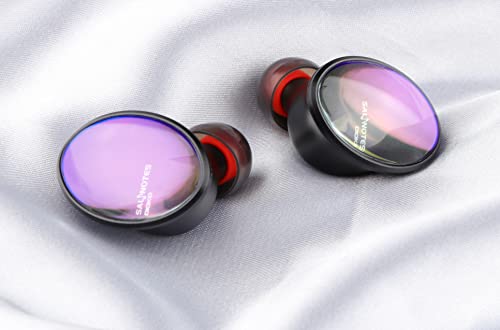 7Hz x Crinacle Salnotes Dioko HiFi 14.6mm Planar Diaphragm Driver in Ear Earphone IEMs with CNC Aviation-Grade Aluminum Case, Detachable 4-Core Litz OCC Copper Cable for Audiophile Musician Studio