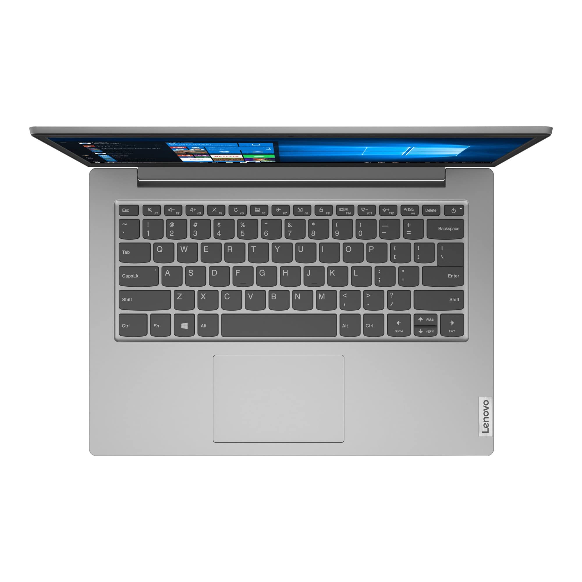 2022 Newest Lenovo IdeaPad 1 Laptop, 14" Anti-Glare Display, Intel Quad-Core Processor, Intel UHD Graphics, 4GB RAM, 128GB PCIe SSD, Windows 11 + Office 365 1-Year Subscription & Microfiber Cloth