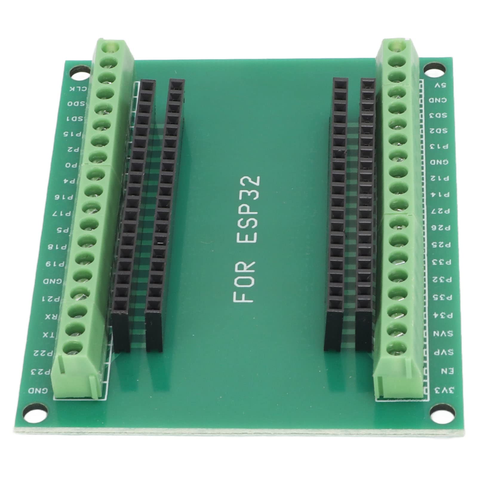 2Pcs ESP32 Development Board, 38 Pin 2 in 1 Dual Cores CPU WiFi Bluetooth Board, Low Power Consumption Processor for 38 Pin Narrow ESP32