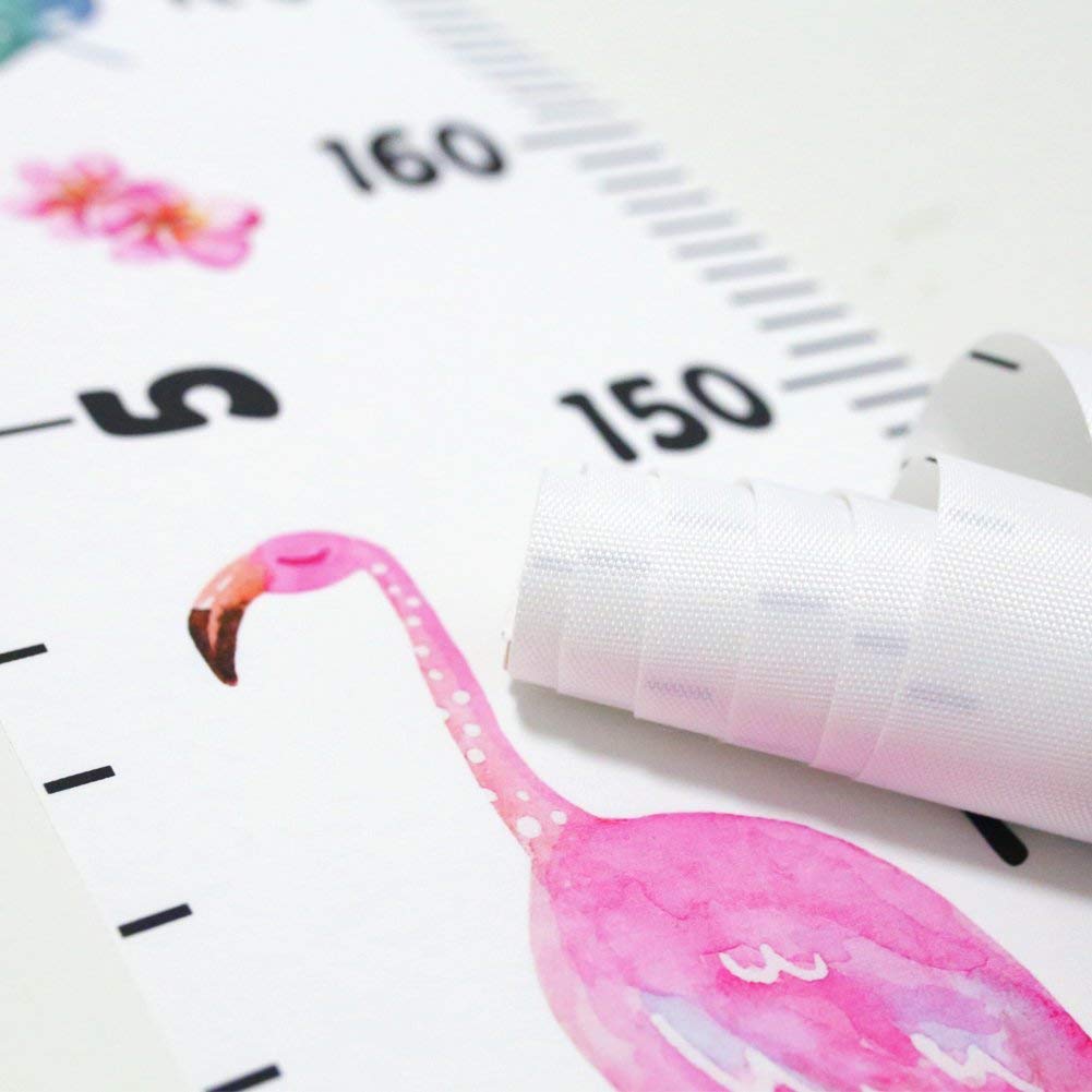 Baby Growth Chart,Canvas Height Measurement Ruler,Hanging Ruler Wall Decor Ruler for Kids Wall Decor Baby Nursery Decoration,Great Baby Shower Christmas Gift 79" x 7.9"