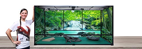Carolina Custom Cages Terrarium, Giant Deep Extra-Tall 72Lx24Wx36H; Easy Assembly