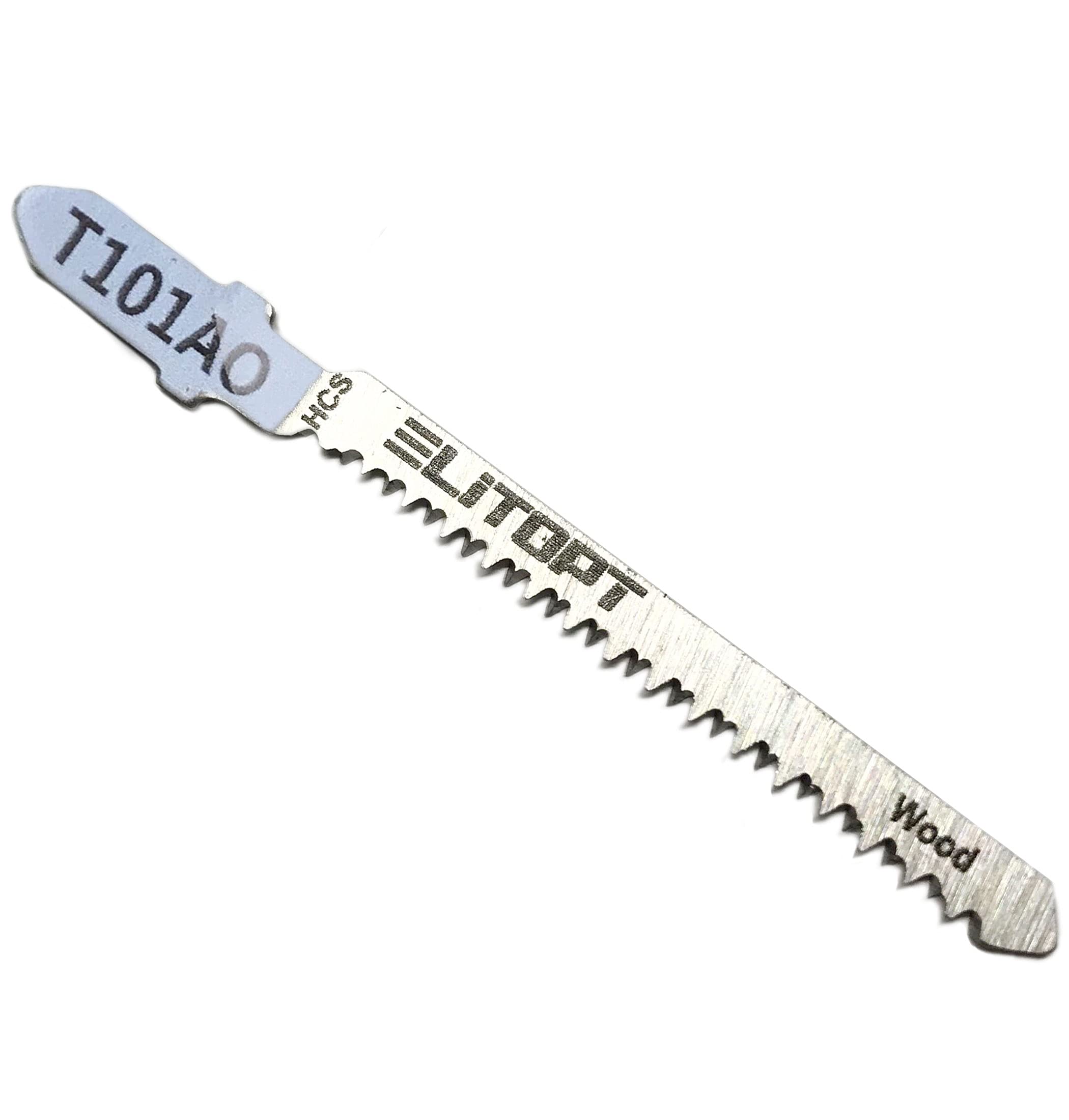 25pcs Jigsaw Blades for Wood T101AO Scroll Blades Clean Curved Cuts 3 in. 20 TPI T Shape Shank T101AO