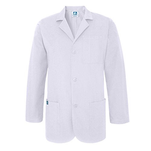 Adar Universal Unisex Lab Coats - Classic 31" Consultation Lab Coat - 805 - White - M