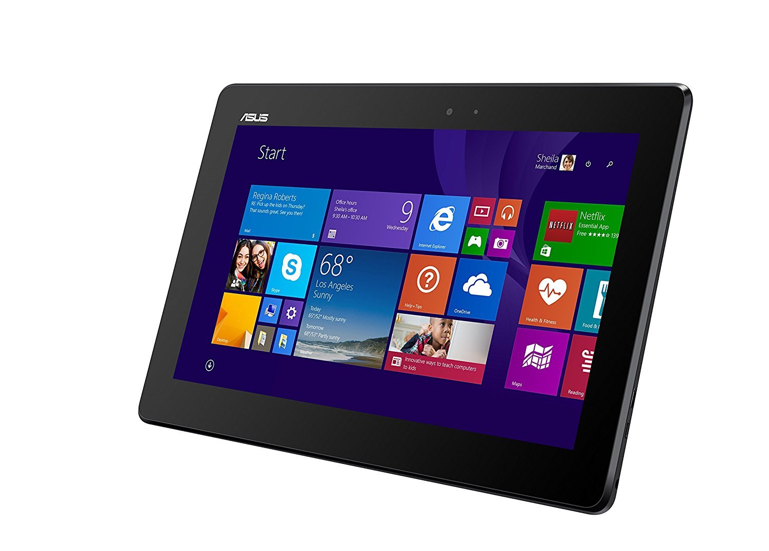 Asus T100TA-C1-GR-B Transformer Book Laptop (Windows 8.1, Intel A4 1.33 GHz Processor, 10.1 inches Display, SSD: 64 GB, RAM: 2 GB DDR3) Grey