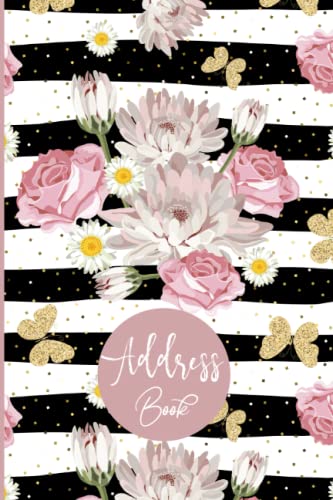 Address Book with Alphabetical Tabs: Address Book with Tabs to Record Addresses, Work and Home Phone Numbers, Emails, Birthdays and Notes | More than 300 Entry Spaces | Perfect Gift for Any Occasion.