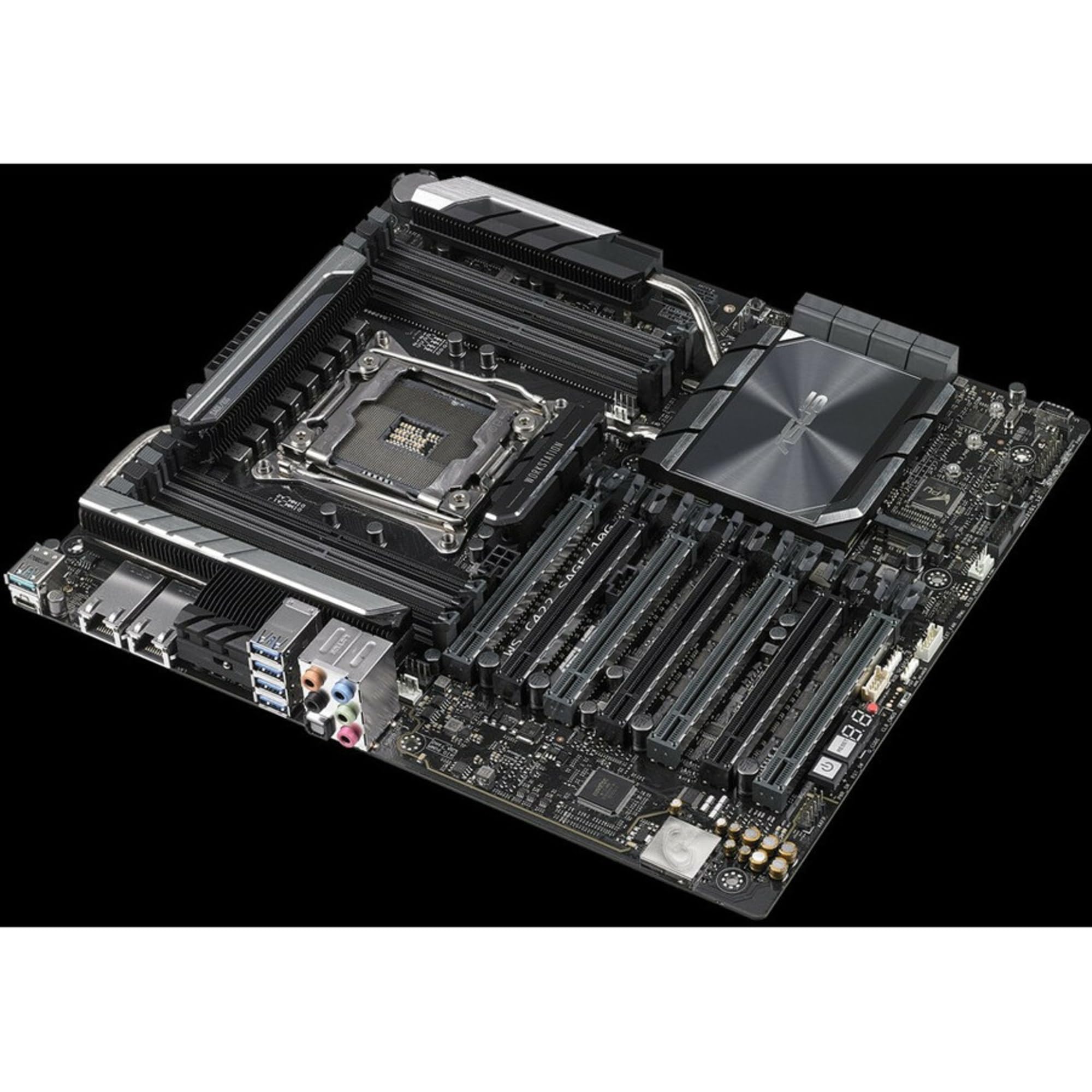 ASUS WS C422 SAGE/10G LGA2066 ECC DDR4 M.2 U.2 C422 ATX Motherboard for Intel Xeon W-Series Processor