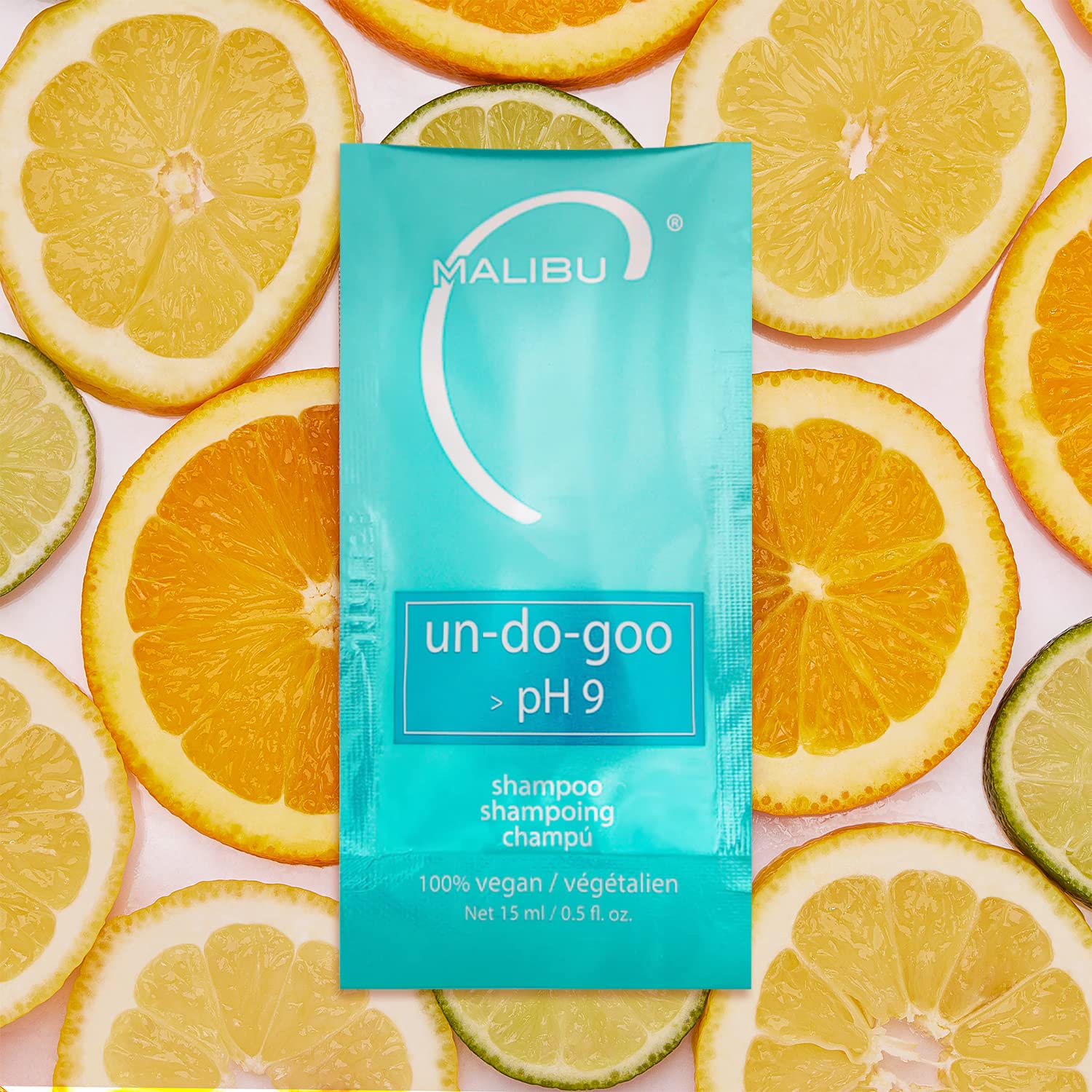 Malibu C Un-Do-Goo Shampoo (12 Packets) - Clarifying Shampoo to Remove Product Build Up + Resins from Hair - Shine Restoring, Moisturizing Cleansing Shampoo