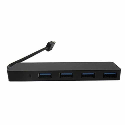 Great! USB 3.0 Hub 4-Port Adapter for Charger Data Slim Super Speed PC for Mac Laptop Desktop