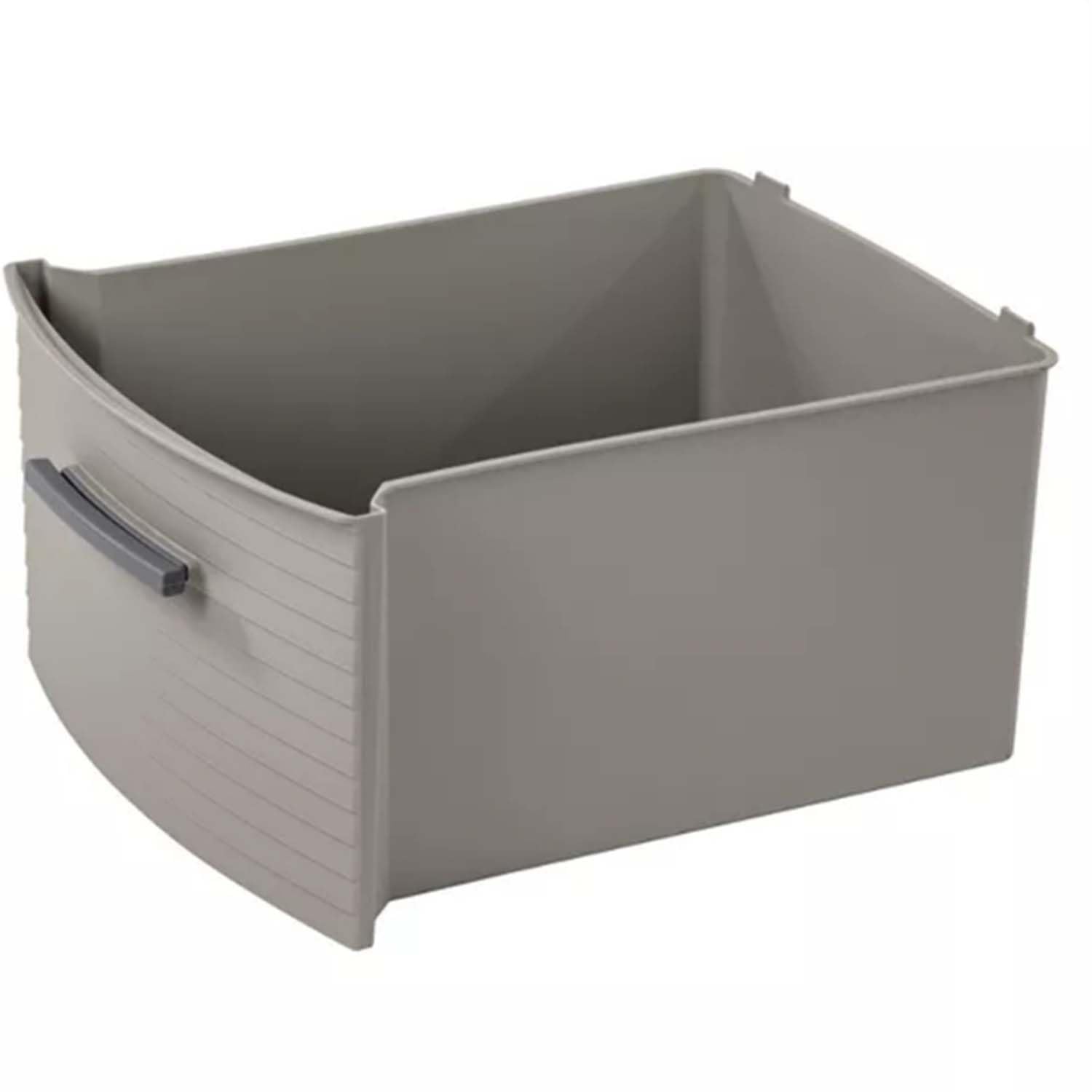 3 Drawer Organizers and Storage, Plastic Storage Tower for Bedroom, Hallway, Entryway, Closet, Drawer Medium Tower, Storage Cabinet, Easy Pull Plastic Bins, Dark Gray