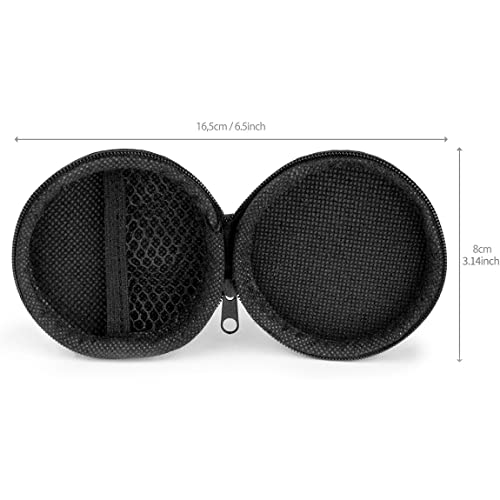 Earphone Case MAS CARNEY Headphone Earbud Hard Protective Carrying Case Bag