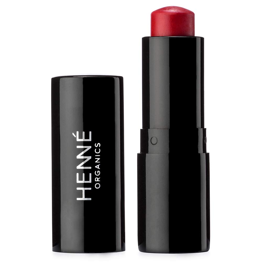 HennĂŠ Organics Luxury Lip Tint - Moisturizing, Sheer Natural Color - Desire (Red)