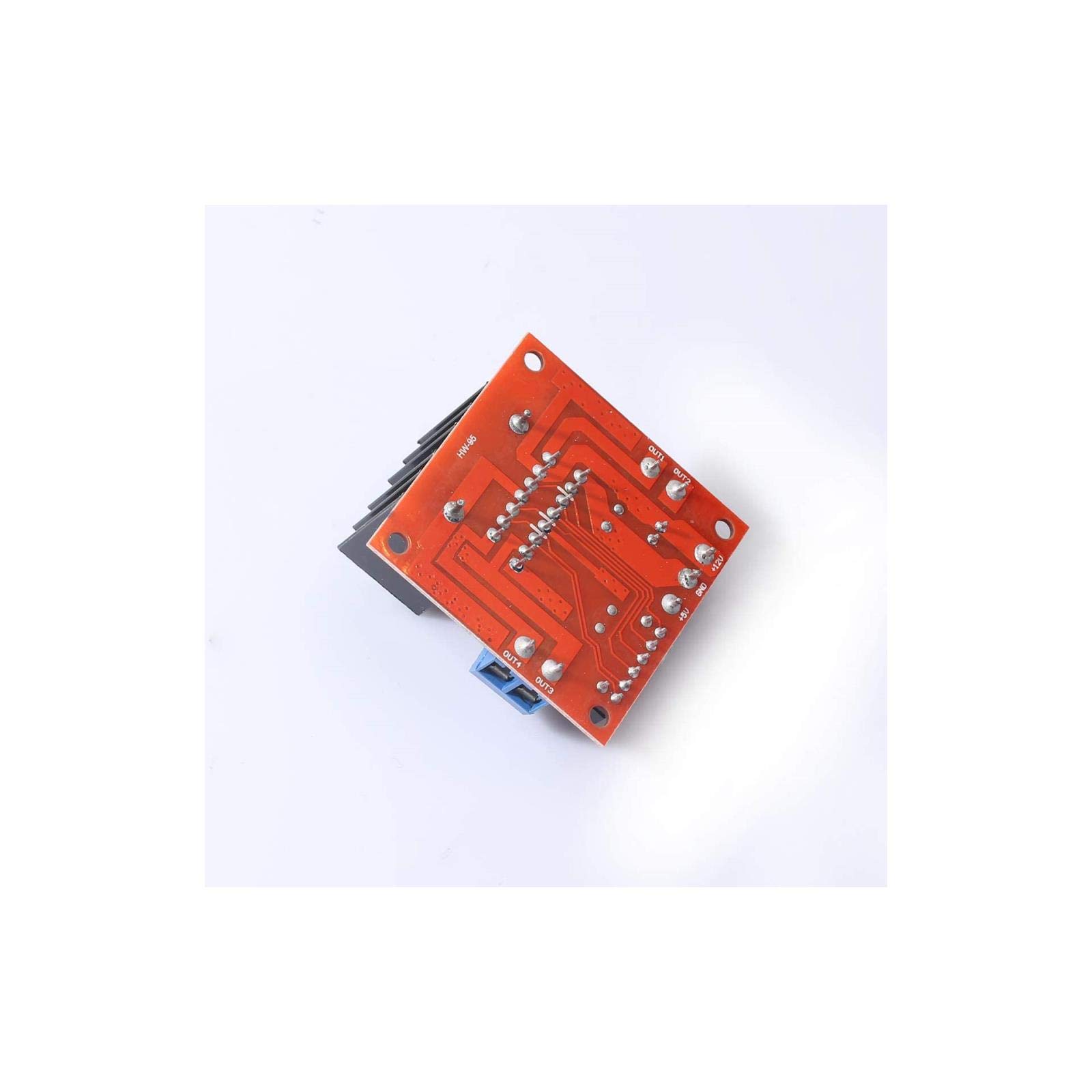 2Pack L298N Motor Drive Controller Board Module Dual H Bridge DC Stepper Compatible with Ar-duino Electric Projects, Smart Car Robot