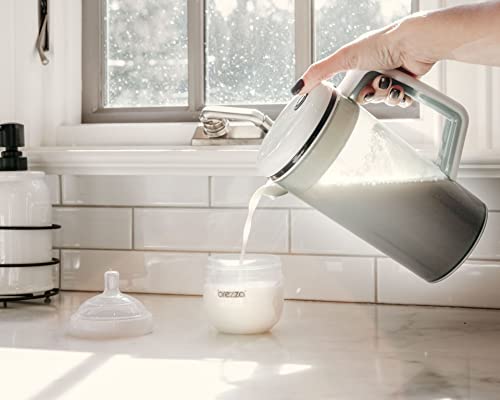 Baby Brezza One Step Motorized Baby Formula Mixer Pitcher β No Air Bubble Electric Mixing For Infant Formula Powder For Baby Bottles - Large Capacity, Mix 28oz Of Formula - Portable For Travel