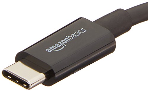 Amazon Basics USB 3.1 Type-C to 4 Ports USB Adapter Hub, Black