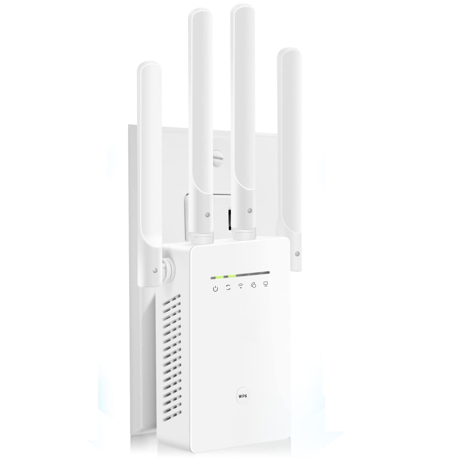 2023 Release-WiFi Extender WiFi Signal Booster for Home Up to 5000 Sq.ft,Internet Repeater with Ethernet Port,Easy Setup,Wireless Amplifier