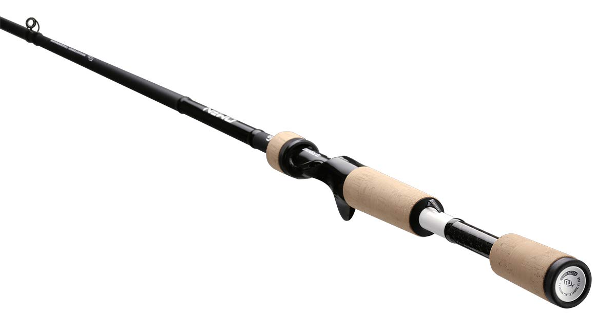 13 FISHING - Omen Black - 7'1" Crankbait Casting Rod - OB3C71C