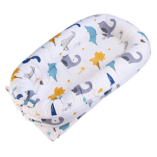Hi Sprout Newborn Baby Nest Change Extra Cover (Suit for All Dockatot Deluxe Docks) (Dinosaur)