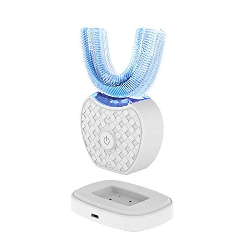 Automatic Sonic Teeth Whitening With Nano Cold Light,New 2-in-1Professional Kit for White Teeth, IPX7 Waterproof Portable Toothbrush