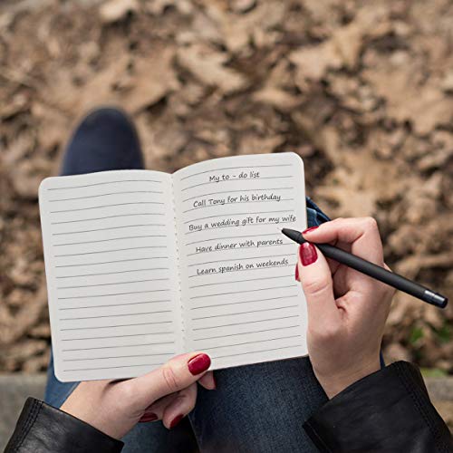 FANCY LAND 12 Pack Pocket Notebook Travel Journal Small Notebooks for Kids 80 Lined Pages A6