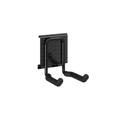 ClosetMaid ProGarage 2-Pack Garage Tool Organizer Racks, 8 Double Hooks, Heavy Duty, Black