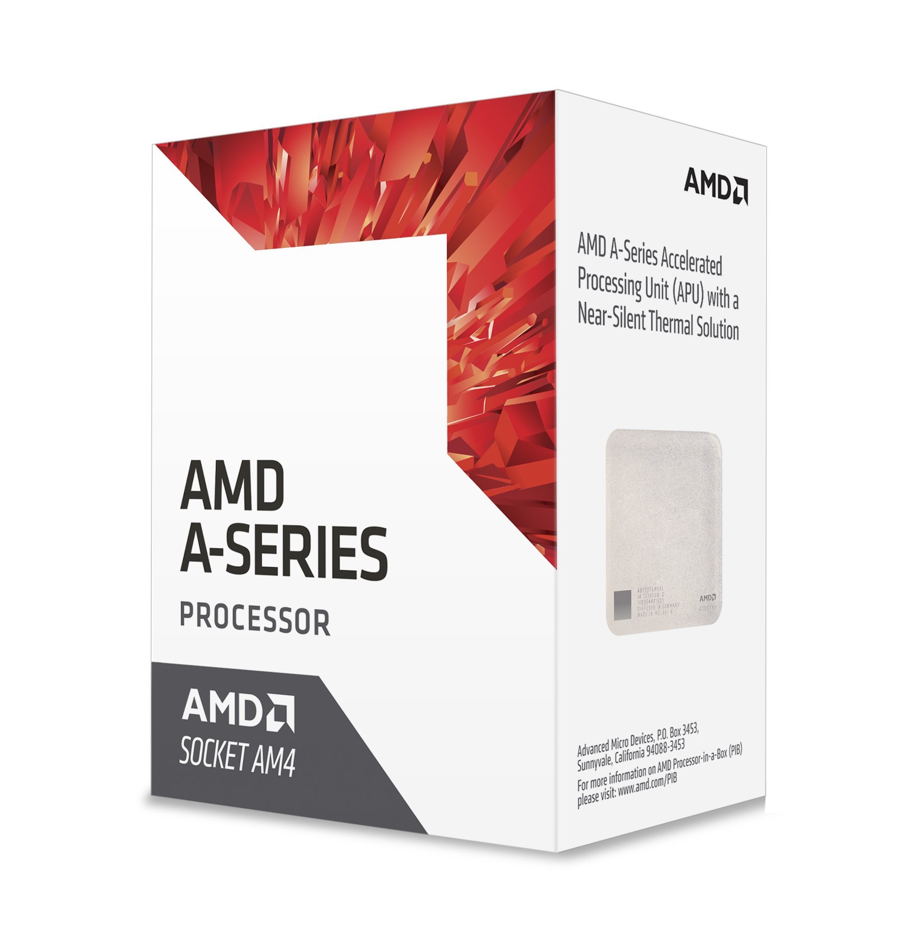 AMD AD9800AUABBOX 7th Generation A12-9800 Quad-Core Processor with Radeon R7 Graphics
